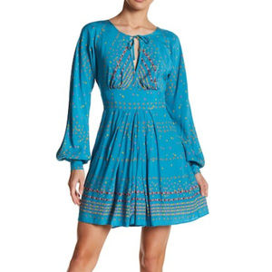 Free People | Dresses | Nwt Free People Coryn Mini Dress Dots Green Sz ...